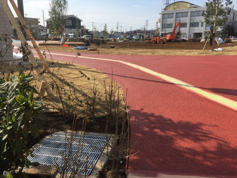 埼玉県ふじみ野市内某公園整備工事 施工実積 マテラス青梅工業株式会社